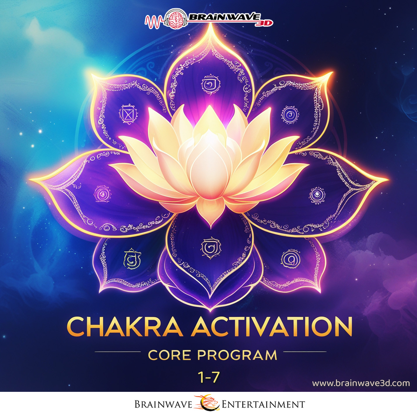 Chakra Activation Core Program – Brainwave3D