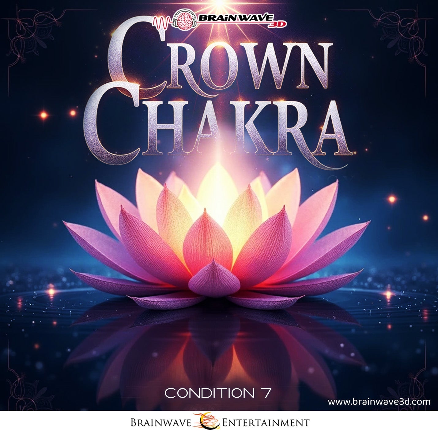 Crown Chakra Activation Frequency – Brainwave3D