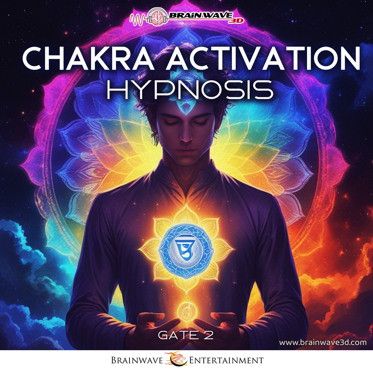 Gate 2: Chakra Activation Hypnosis – Brainwave3D
